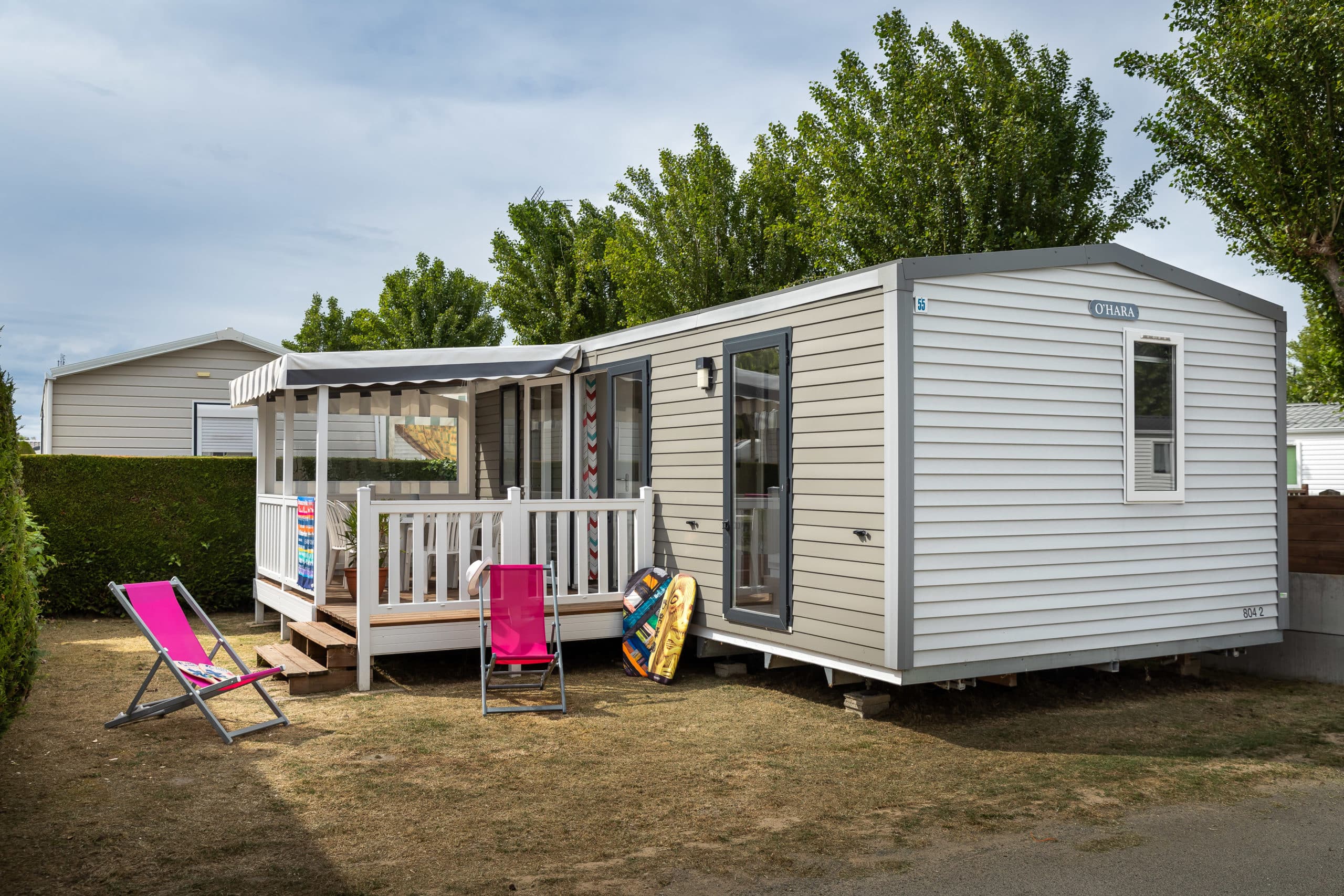 Location d'un Mobilhome Grand Confort 30m² / 2 chambres avec terrasse ...